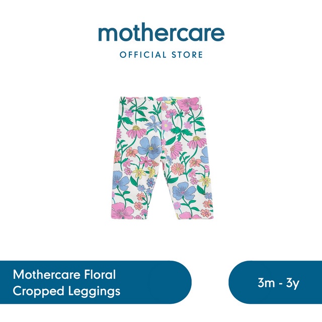 Jual Mothercare Floral Cropped Leggings - Celana Panjang Bayi Perempuan (Multicolor) | Shopee ...