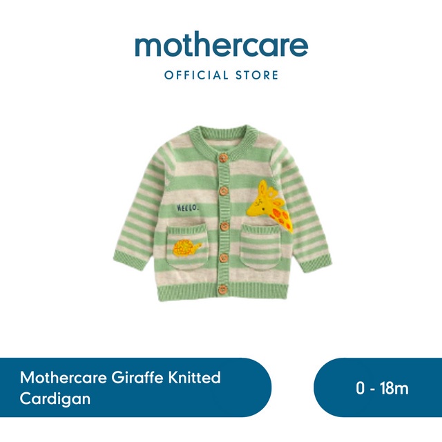 Jual Mothercare Giraffe Knitted Cardigan - Kardigan Bayi Laki-laki ...