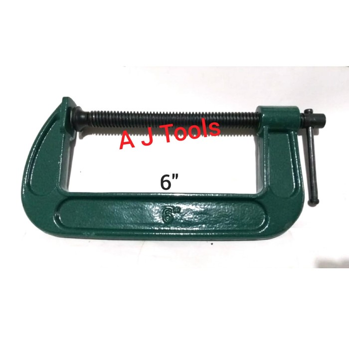 Jual Terbatas C (G) Clamp 6 Inch / Klem C (G) 6" / Catok Penjepit Great ...