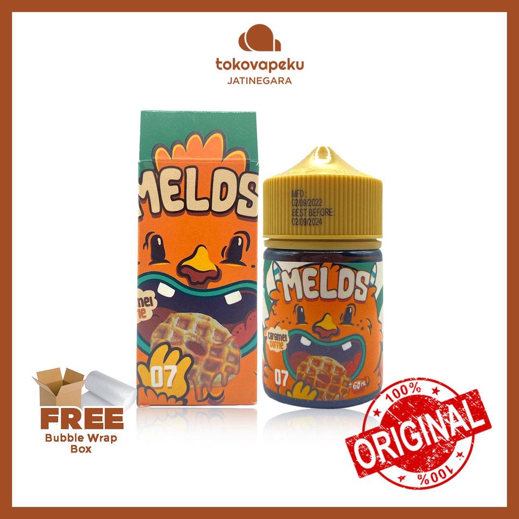 Jual MELDS V3 MELDS CARAMEL DOFFLE 60ML MELDS ORI by UNIONLABS | Shopee ...