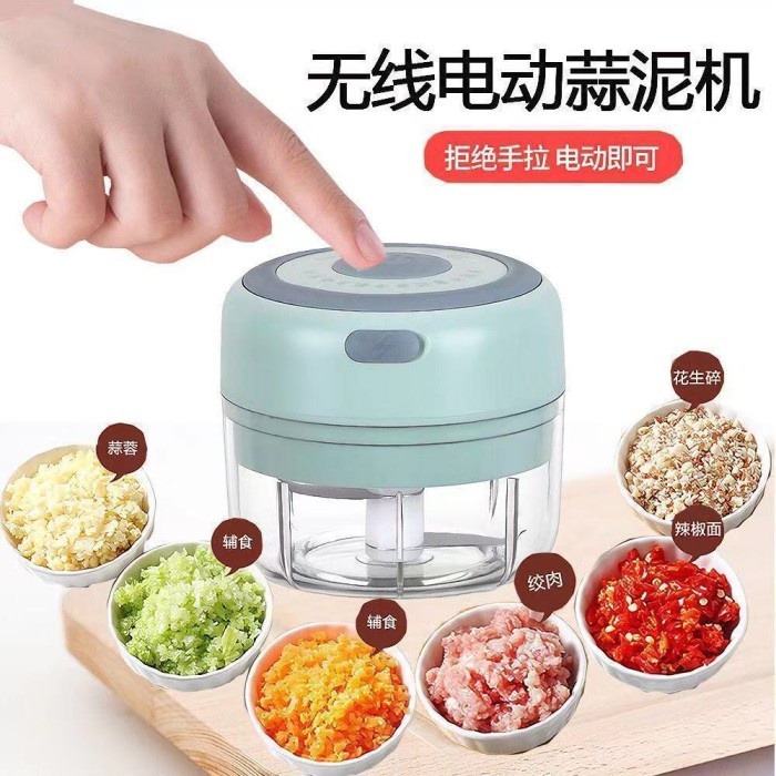 Jual Mini Chopper Blender Usb / Blender Mini Bumbu. -Putih,Pink,Hijau ...