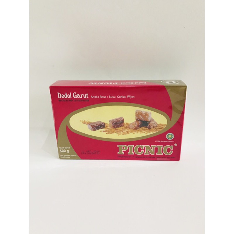 Jual Dodol Picnic Kemasan Dus 500 Gram | Shopee Indonesia
