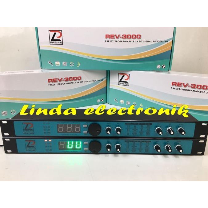 Jual Efek Vokal Pasline Reverb 3000 / Rev3000 / Rev 3000 Effect Vocal ...