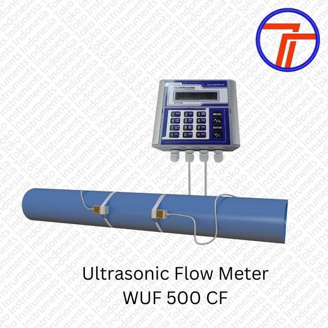Jual Ultrasonic Flow Meter Flowmasonic Wuf 500 Cf Flowmeter Clamp-On ...