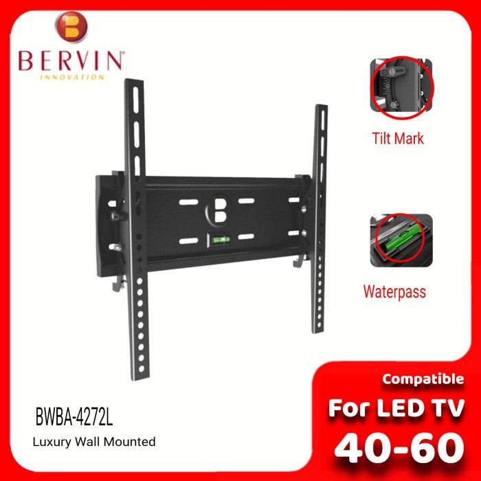Jual [Ori] Bervin Bracket Tv 40 - 60 Inch Kualitas Premium Dan Original ...