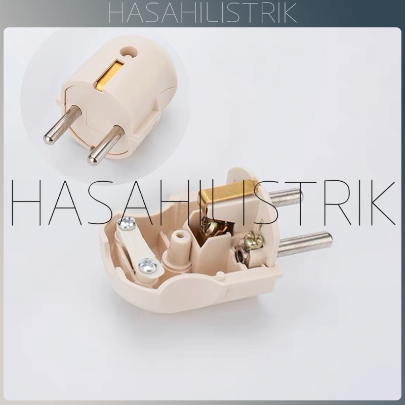 Jual Steker arde kuningan cop listrik Standar SNI colokan listrik ...