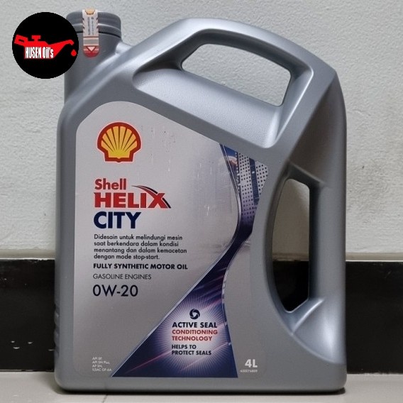 Jual Baru Oli Shell Helix City 0W20/0W-20 Full Synthetic Limited ...