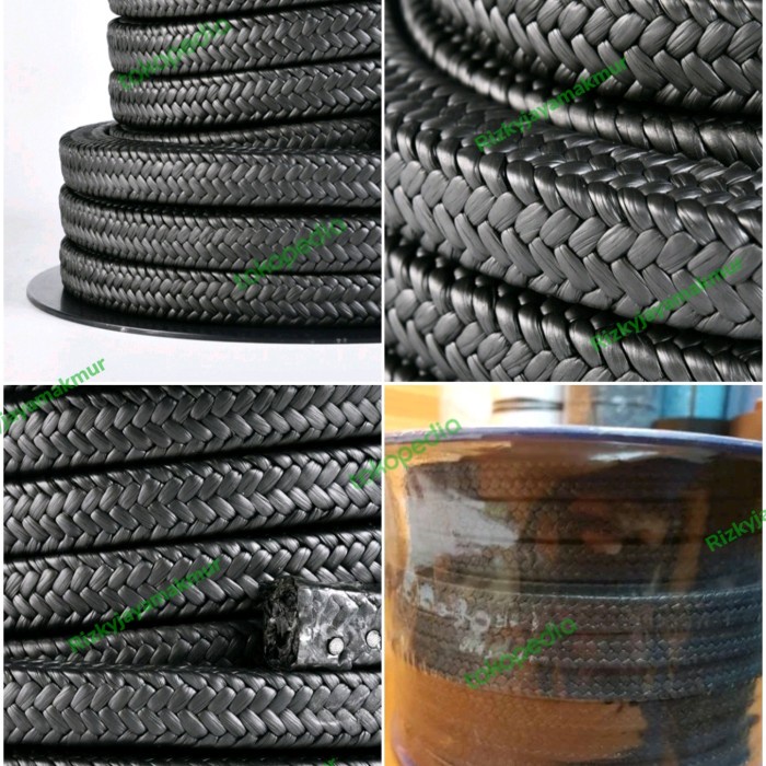 Jual [COD] Gland Packing Gfo / Ptfe Graphite 25Mm X 25Mm X 1M Limited ...
