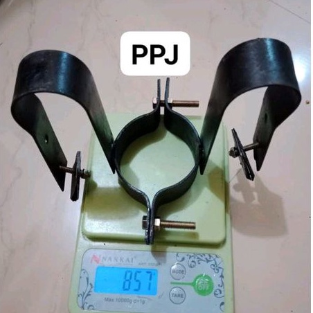 Jual Clamp tanduk Telkom / polestrap tanduk / klem tanduk / clamp tiang ...