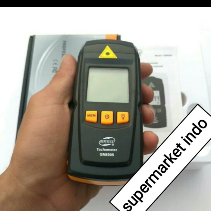 Jual [Ori] Tachometer Digital Benetech Rpm Meter Alat Pengukur ...