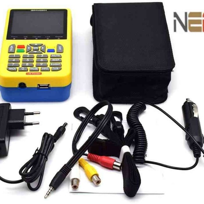 Jual New Alat Tracking Satelite Freesat V8 Satfinder Digital 3.5 Inchi ...