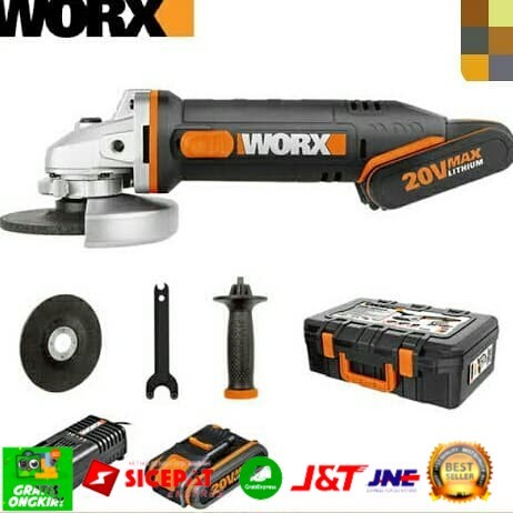 Jual [Baru] Worx Cordless Angel Grinder 4 Inch 20 V 2.0 Ah Wx802 Terbaru | Shopee Indonesia