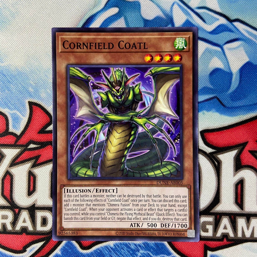Jual yugioh AE cornfield coatl DUNE-AE005 C original | Shopee Indonesia