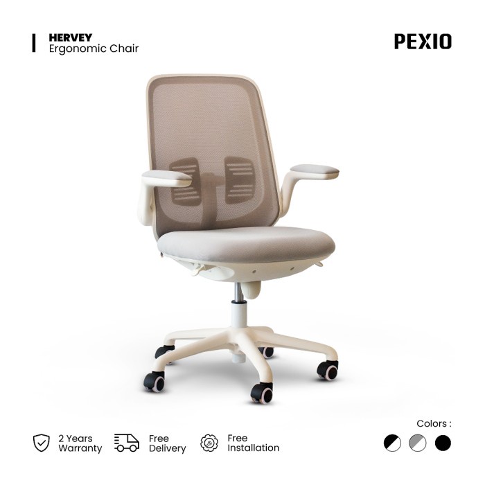 Jual Pexio Hervey Kursi Kantor Ergonomis | Shopee Indonesia