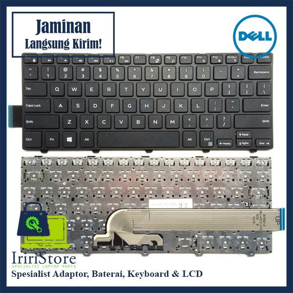 Jual Keyboard Laptop DELL Inspiron 14-3000, 14-3441, 14-3442, 14-5442 ...