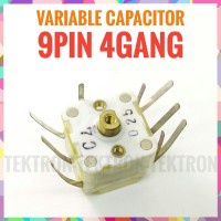 Jual VARCO FM-MW Variable Capacitor 4gang 9pin | Shopee Indonesia
