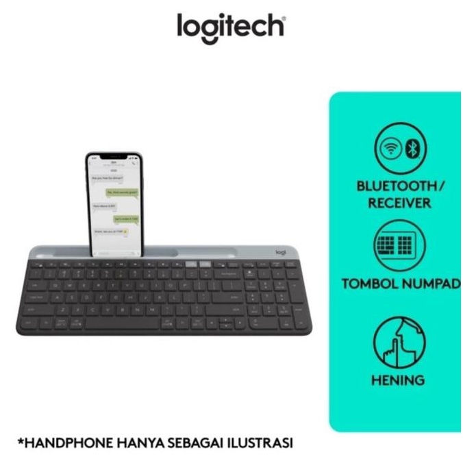 Jual New Keyboard Logitech Multi Device K580 2 Way Bluetooth Wireless ...