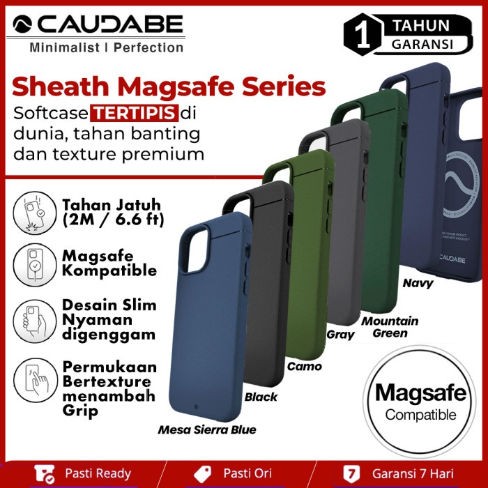 Jual HL327 Original Caudabe Sheath Case iPhone 13 Pro Max 13 Pro 13 ...