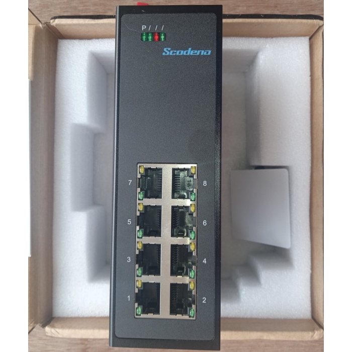 Jual ETHERNET SWITCH HUB 8 PORT INDUSTRIAL | Shopee Indonesia