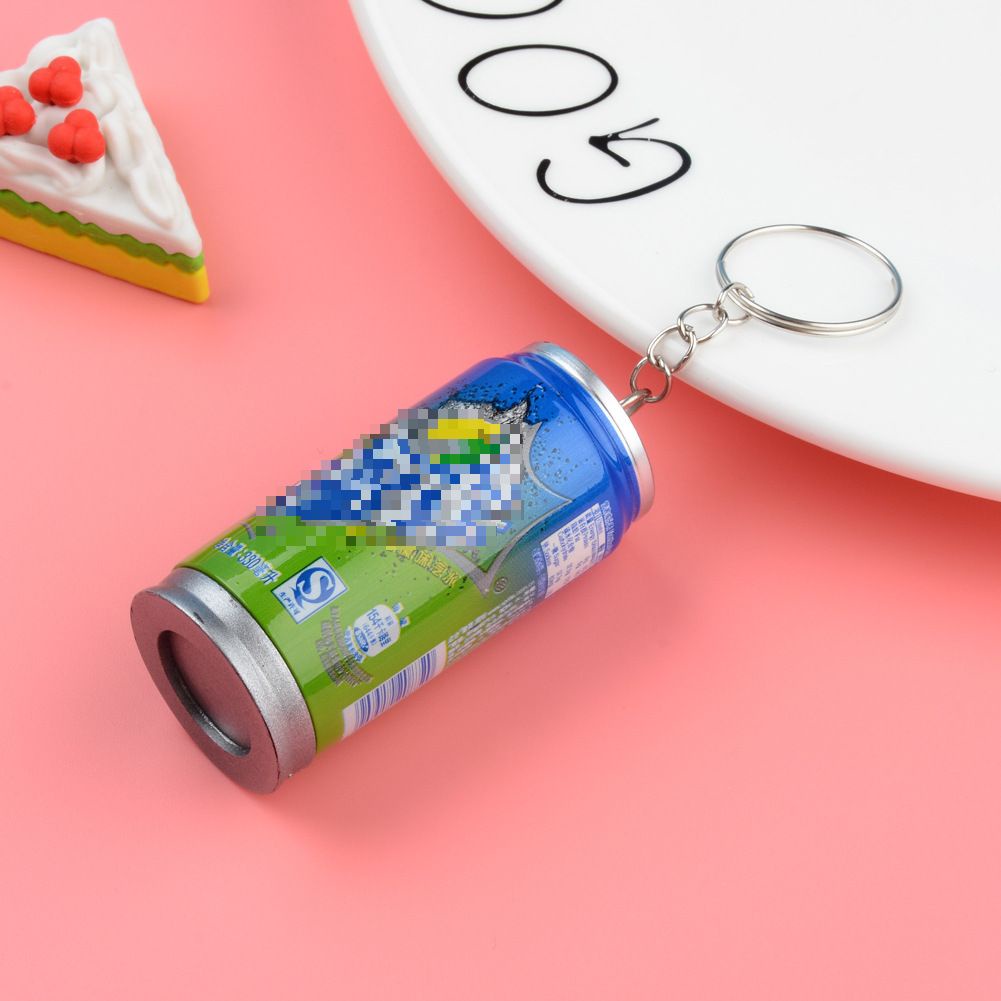 Jual HC Gantungan Kunci Minuman Kaleng 2 IN 1 Pena Bentuk Minuman ...