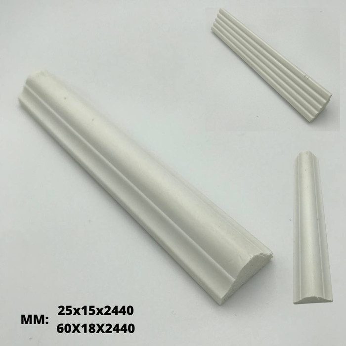 Jual List Wall Moulding Pvc Putih 2cm-6cm | Shopee Indonesia