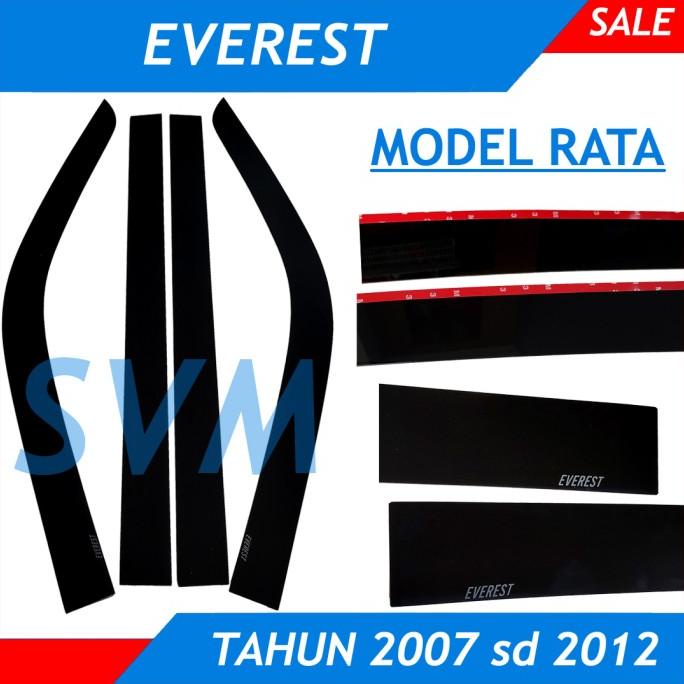 Jual Talang Air Mobil Ford Everest Slim Model Rata 3M Acrylic - 4 Pintu ...