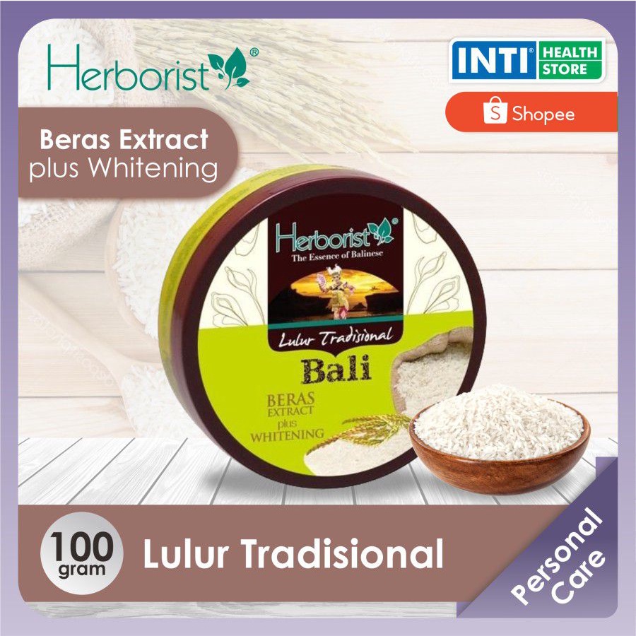 Jual Herborist | Lulur Tradisional Bali 100 gr | Body Scrub Beras ...