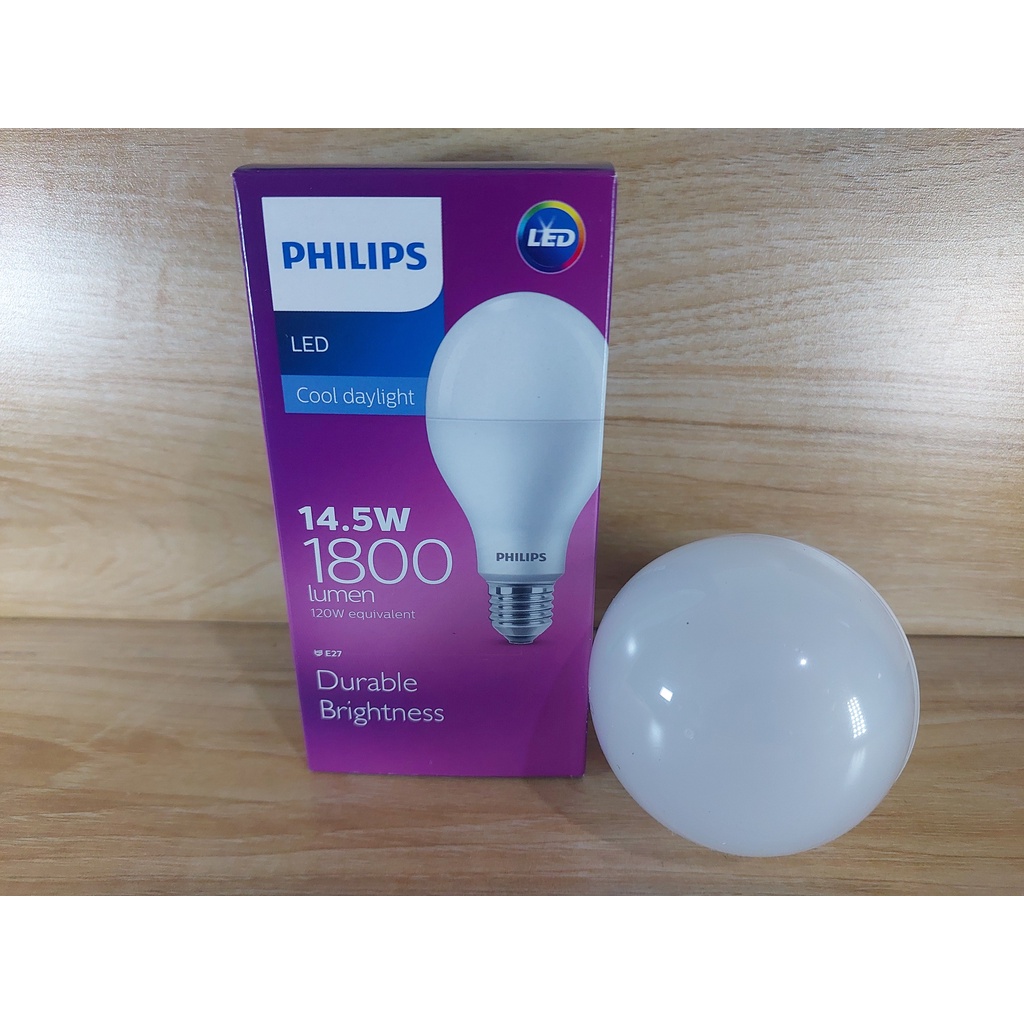 Jual PHILIPS Lampu LED Durable Brightness Cool Daylight 1800 Lumen 14,5 ...