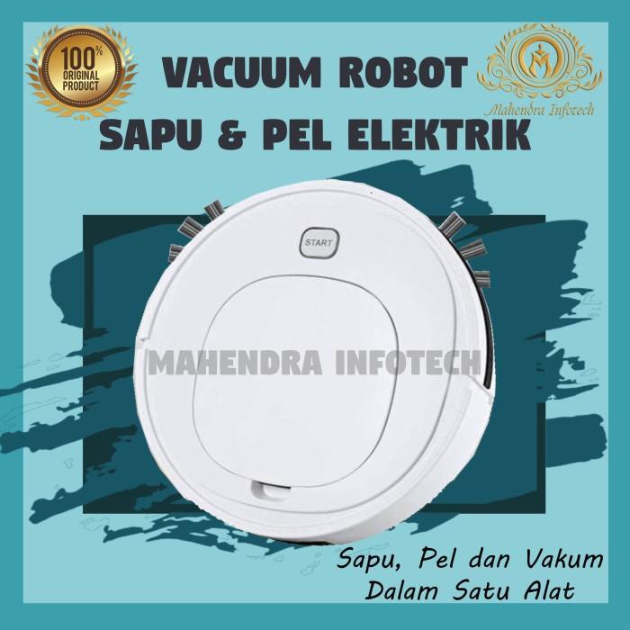 Jual SMART VACUUM CLEANER ROBOT PEMBERSIH LANTAI OTOMATIS VAKUM DEBU ...