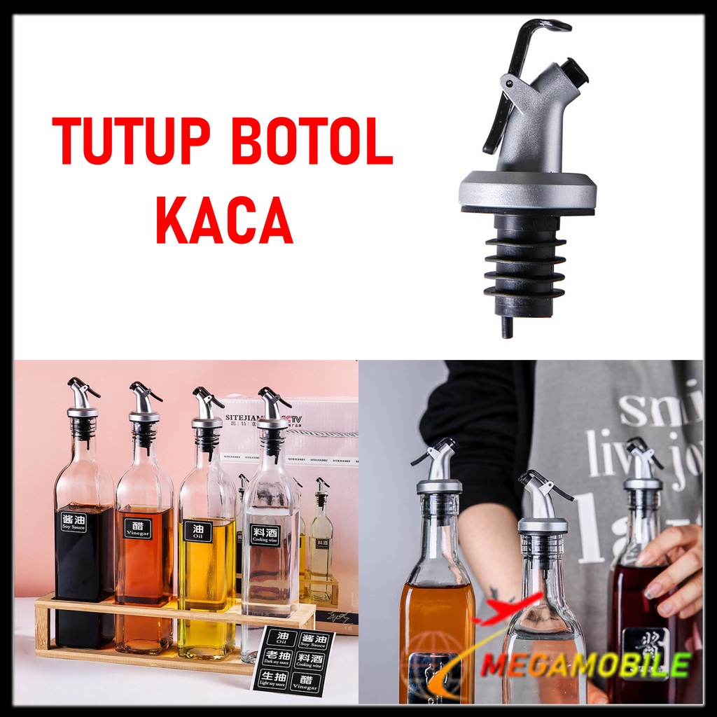 Jual MM - Tutup Botol Multifungsi Wine Kecap Madu Sirup Minyak Wine ...
