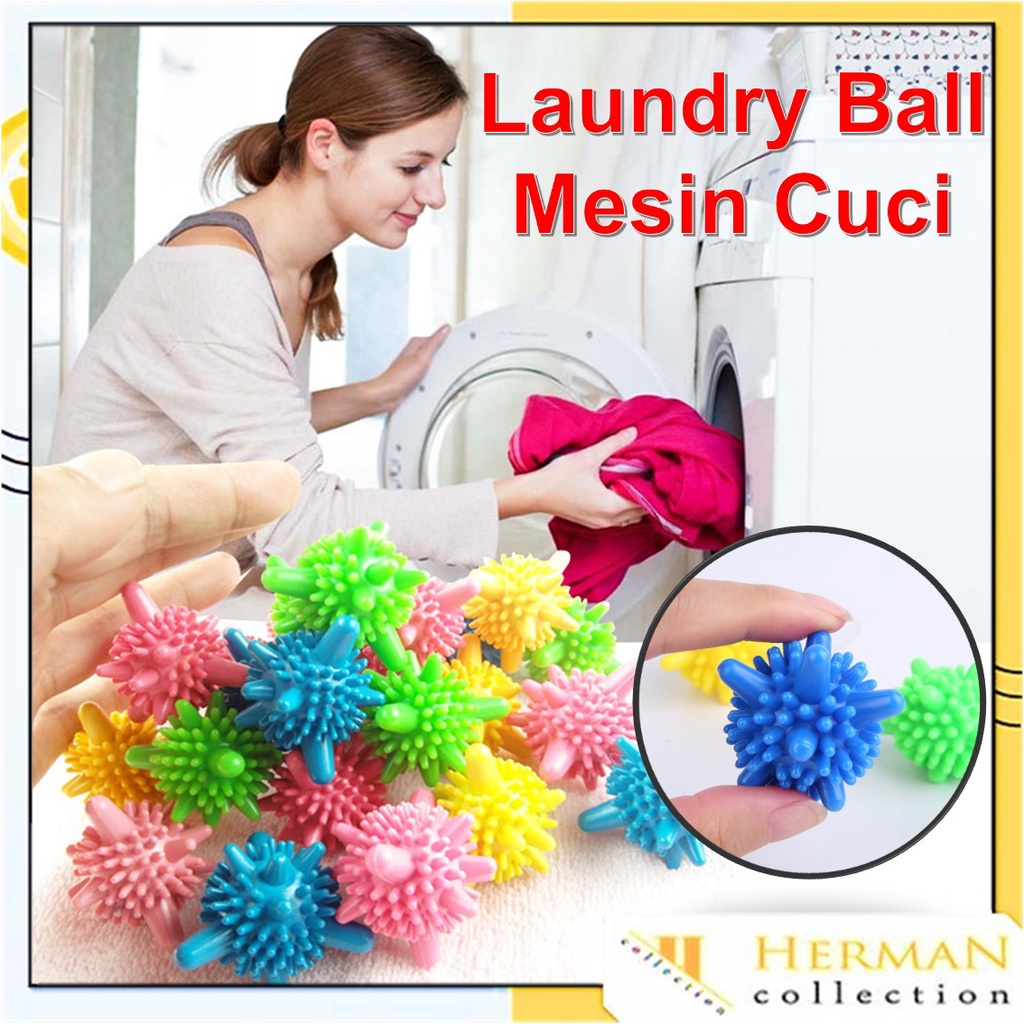 Jual HC Bola Pembersih Pakaian Alat Pembersih Baju Pencuci Pakaian Anti ...