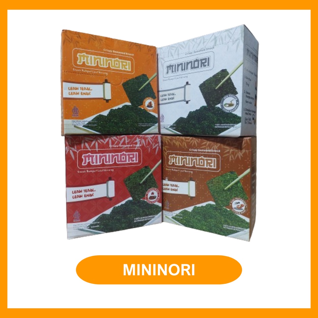 Jual PROMO! MININORI RUMPUT LAUT-CEMILAN ENAK-SNACK MURAH-MAKANAN ...