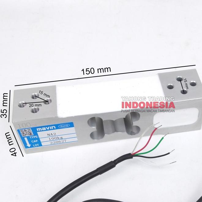 Jual Load Cell Loadcell Timbangan Digital Mavin Na2 100Kg 200Kg ...