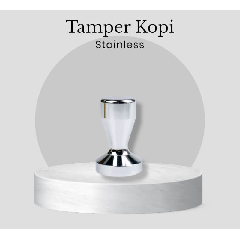 Jual ALAT KOPI (TAMPER KOPI STAINLESS 58MM) | Shopee Indonesia