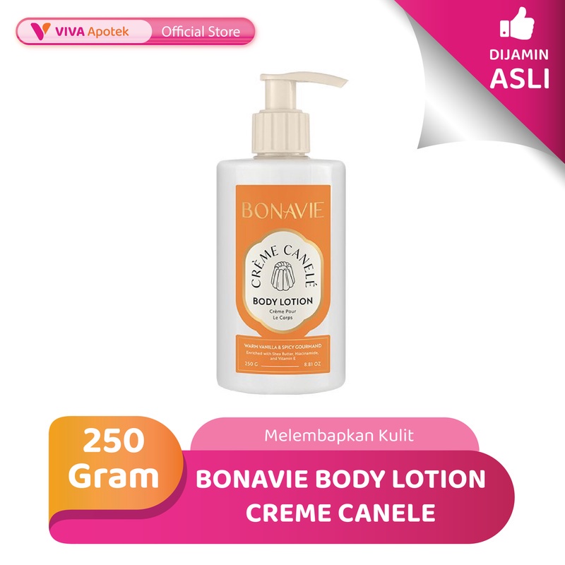 Jual Bonavie Body Lotion Creme Canele (250 Gram) | Shopee Indonesia