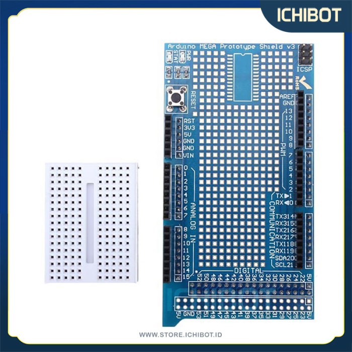 Jual Arduino Mega Prototype Shield Project Board Shopee Indonesia