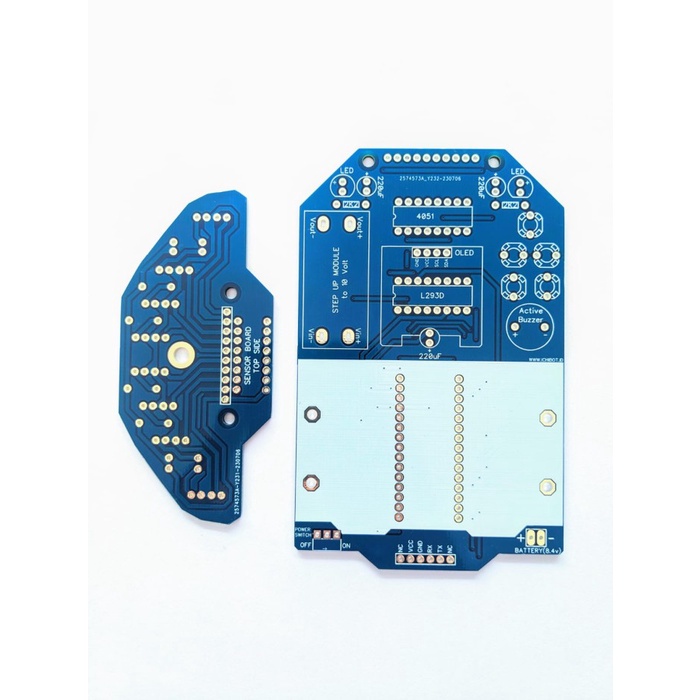 Jual PCB Ichiduino Basic Plus DIY Line Follower Edukasi Belum disolder ...