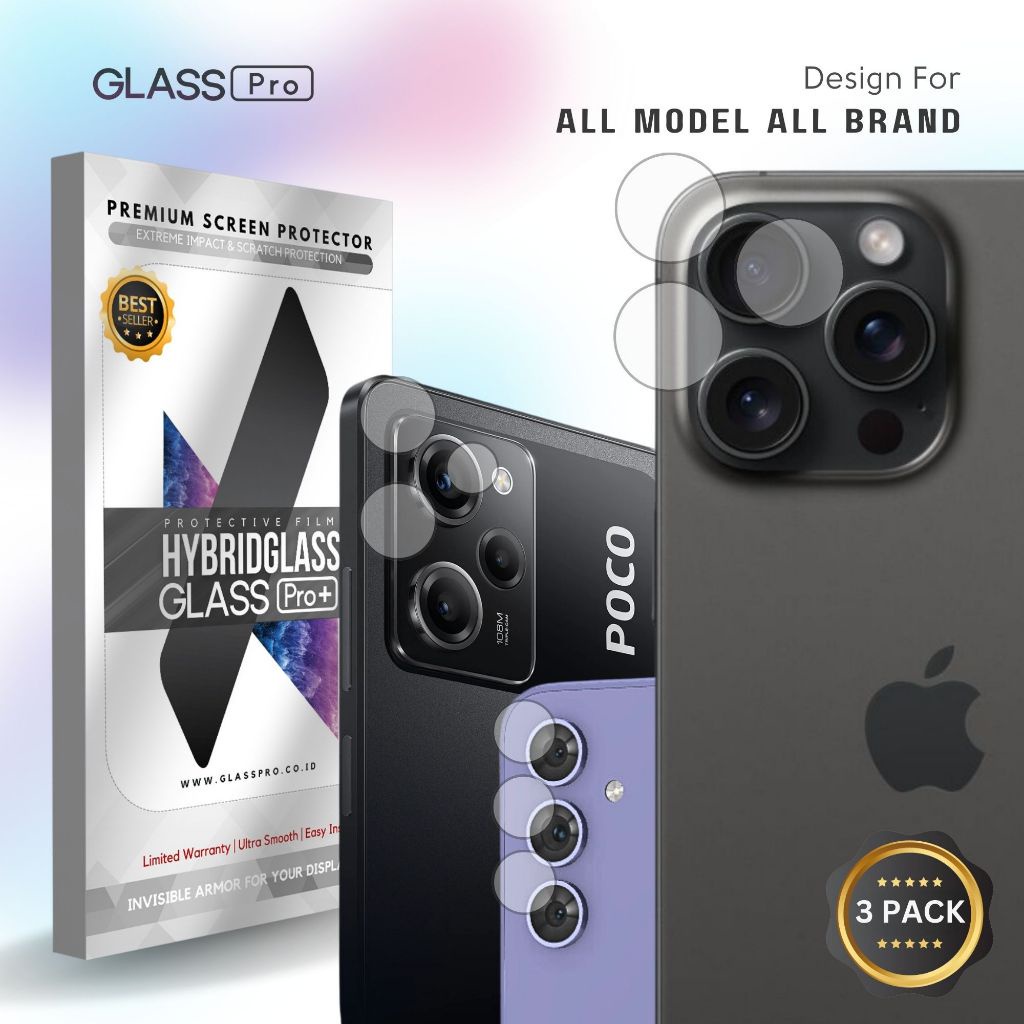 Jual Hybrid Glass Camera for All Model All Brand Glass Pro | Shopee ...