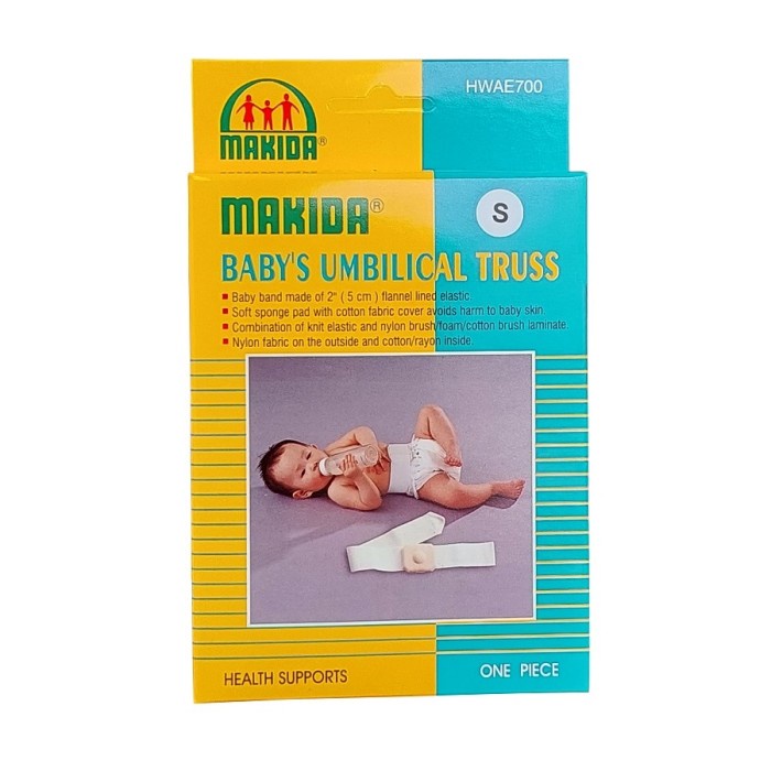 Jual Makida Babys Umbilical Truss, Sabuk Bayi Hernia / Pusar Bodong ...