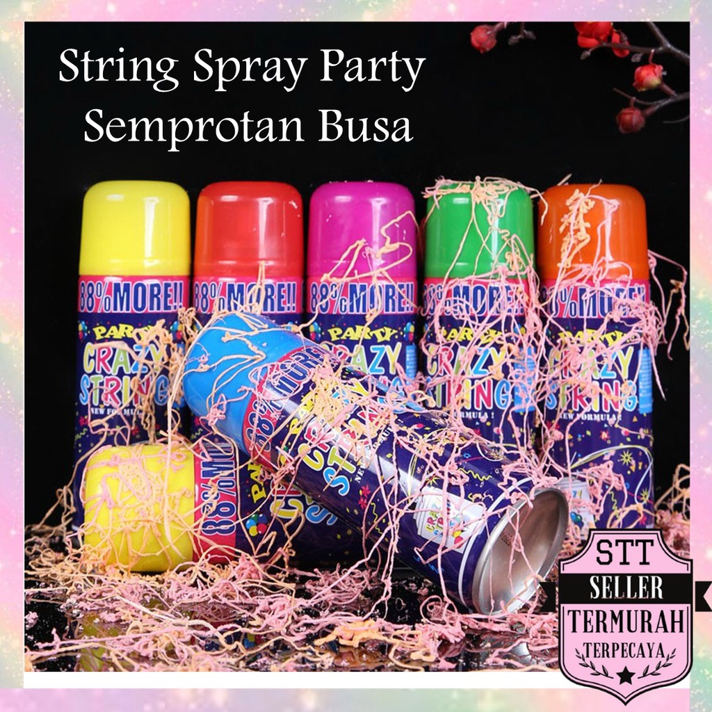 Jual STT Party Crazy String Semprotan Pesta String Spray Party ...
