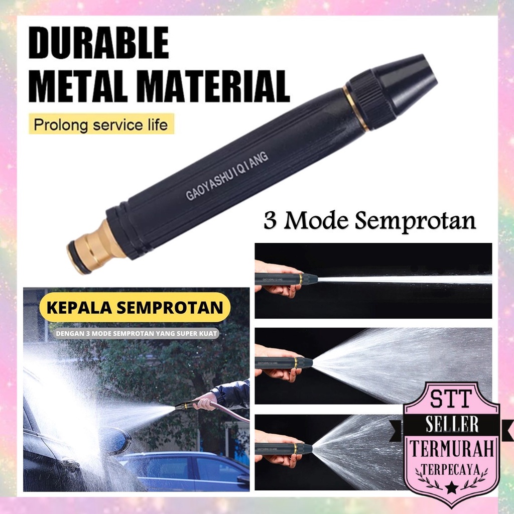 Jual STT Kepala Semprotan Selang Air Hose Nozzle Spray Untuk Cuci ...