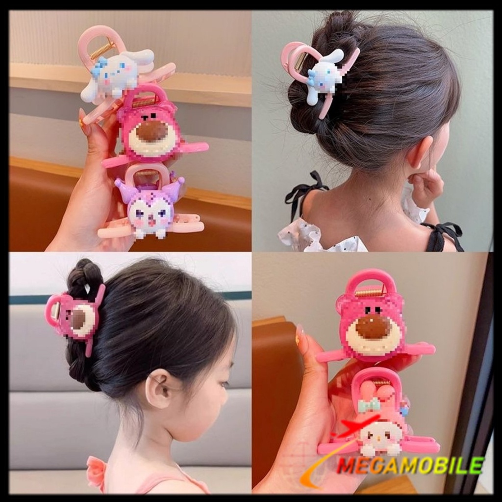 Jual MM - Jepit Rambut Anak Perempuan Model Bear Hair Klip Lucu Jepitan ...