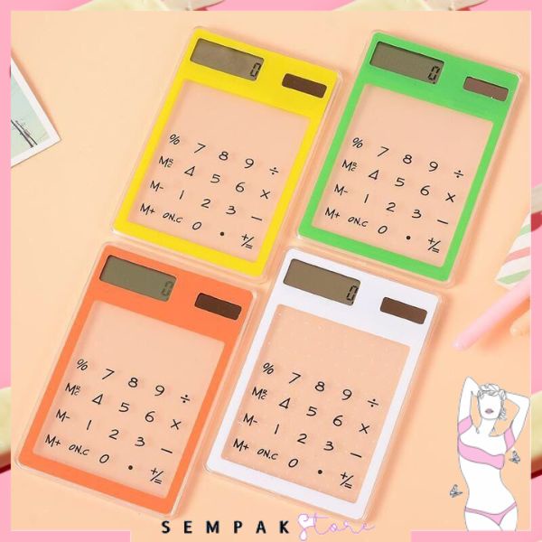 Jual SS Kalkulator 8 Digit Mini Aesthetic Calculator Mini Portable ...