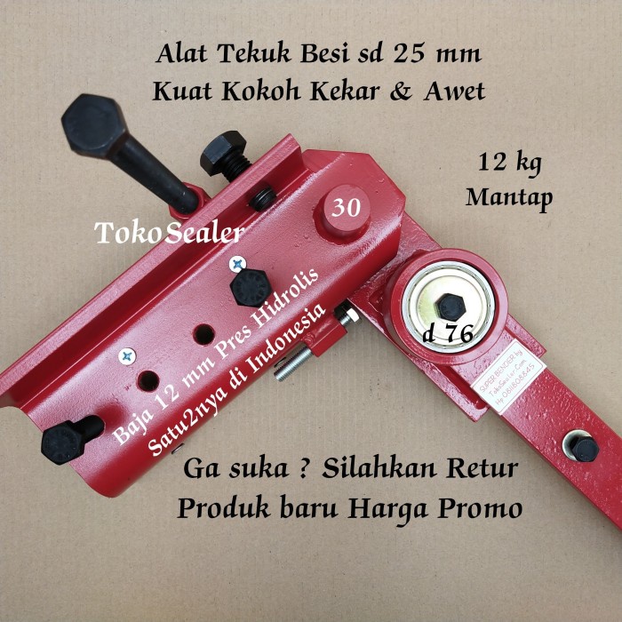 Jual Alat Tekuk Besi sd 25 mm-Heavy Duty Industrial Bar Bender | Shopee ...