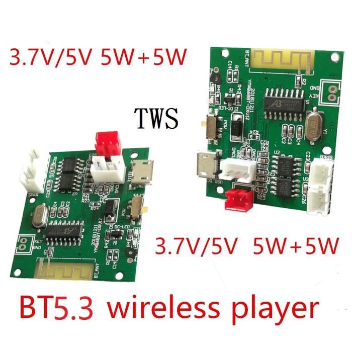 Jual AUDIO DIY BLUETOOTH 5.3 TWS WIRELESS MODULE POWER AMPLIFIER PCBA ...