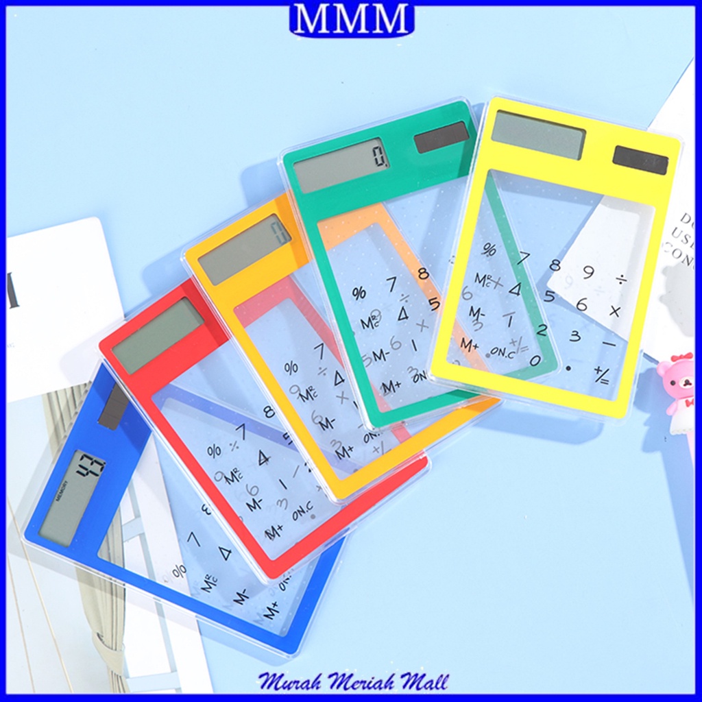 Jual MMM Kalkulator Mini 8 Digit Aesthetic Calculator Mini Portable ...