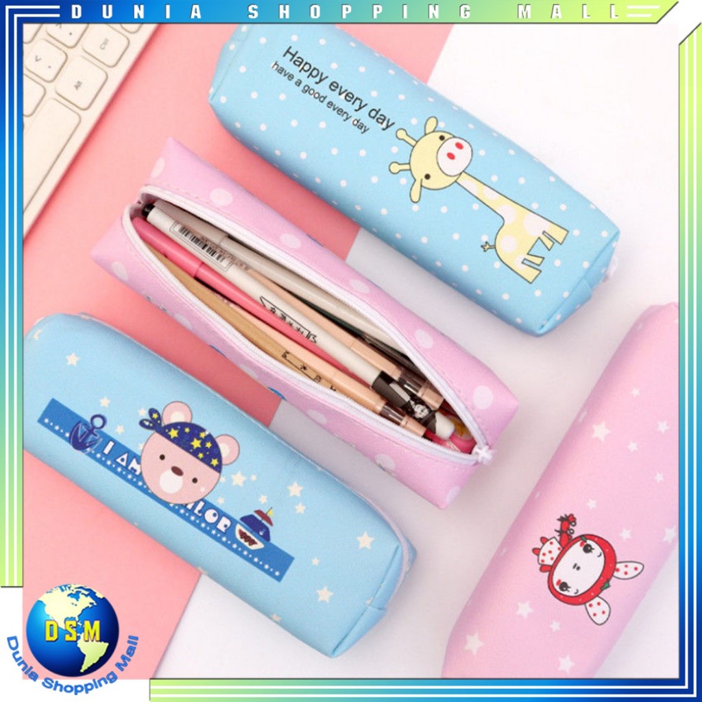 Jual DSM Tempat Pensil Pulpen Karakter Hewan Lucu Kotak Pensil ...