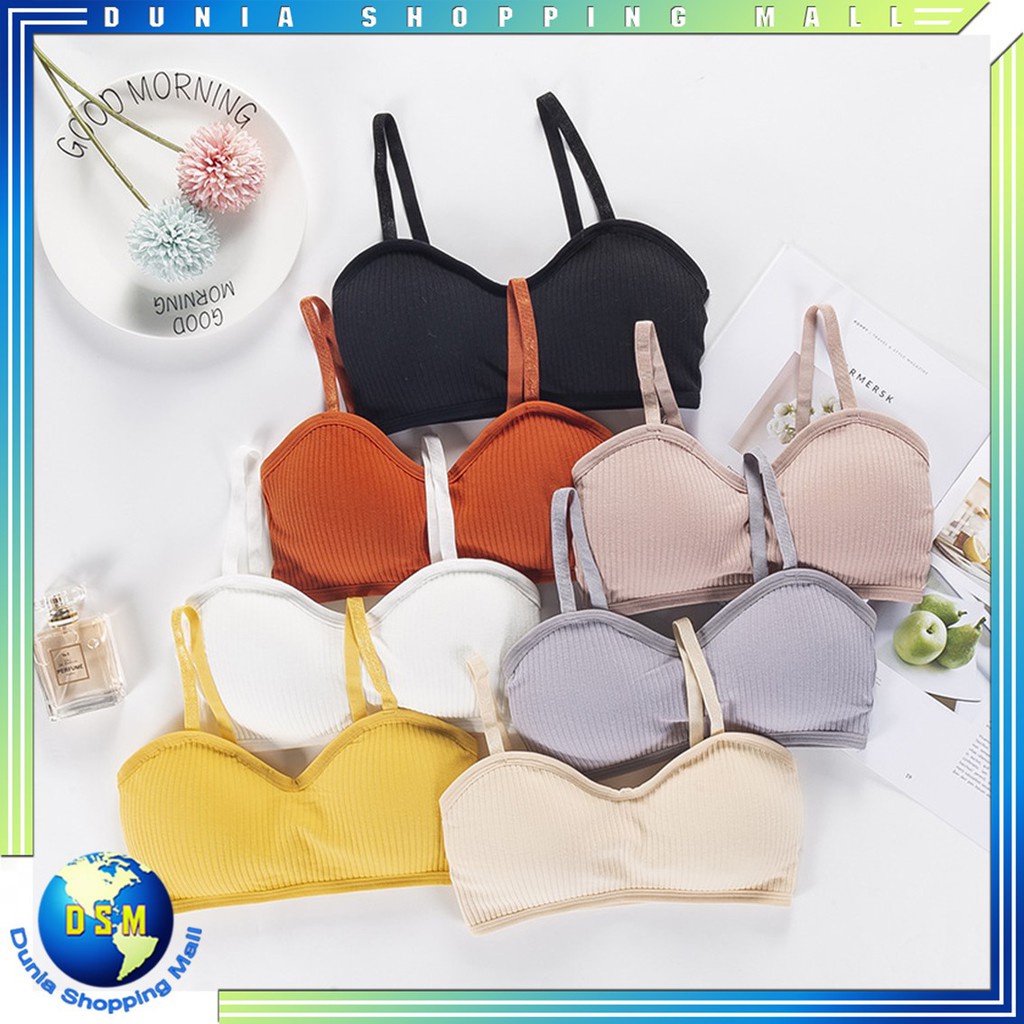 Jual DSM BRA WANITA TANPA KAWAT BAHAN HALUS 001 PAKAIAN DALAM WANITA ...