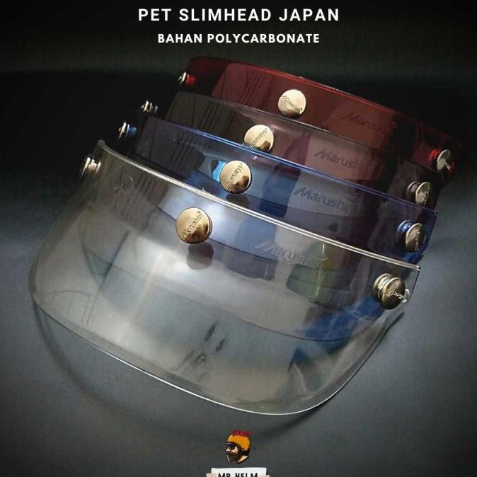 Jual PET TOPI HELM SLIMHEAD 3 SNAP UNIVERSAL VINTAGE JAPAN ( MR HELM ...