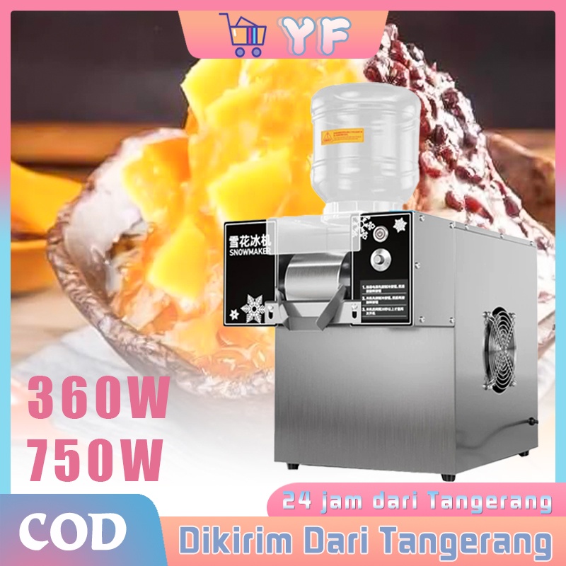 Jual 1Set Snow Ice Maker Bingso Mesin Cukur Es Mesin Pembuat Es Salju ...